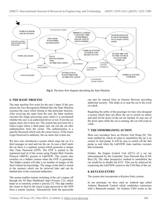Next generation engine immobiliser | PDF