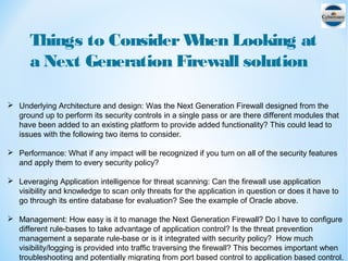 Next generation firewall(ngfw)feature and benefits | PPT