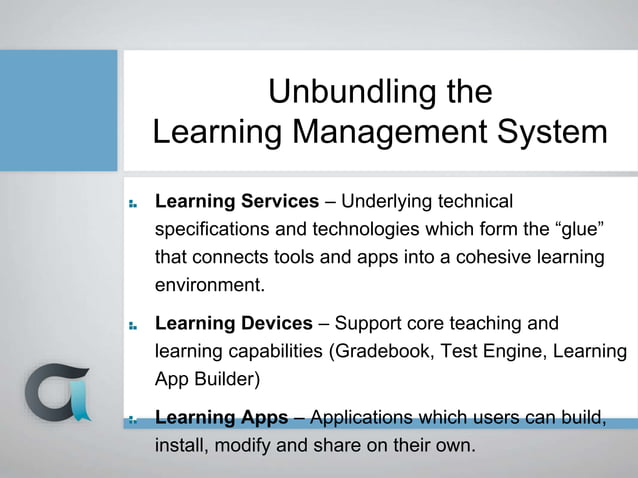 Future of the Learning Management System and Sakai | PPTX