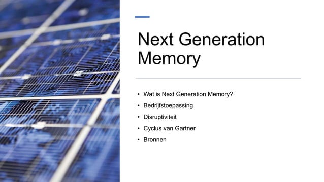 Next generation memory | PPT