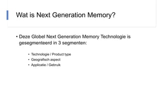 Next generation memory | PPT