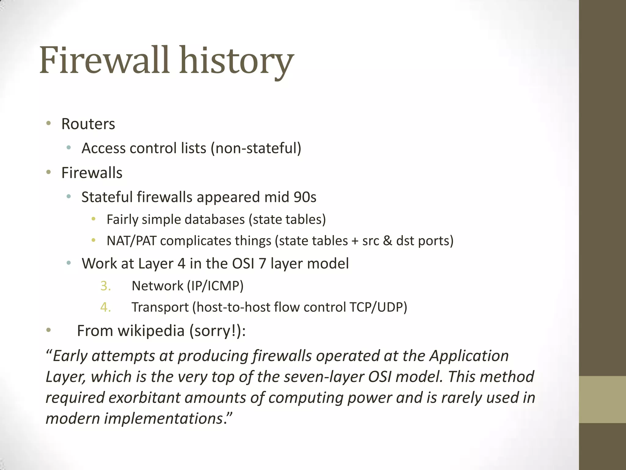 Next generation (ng) firewalls | PPTX