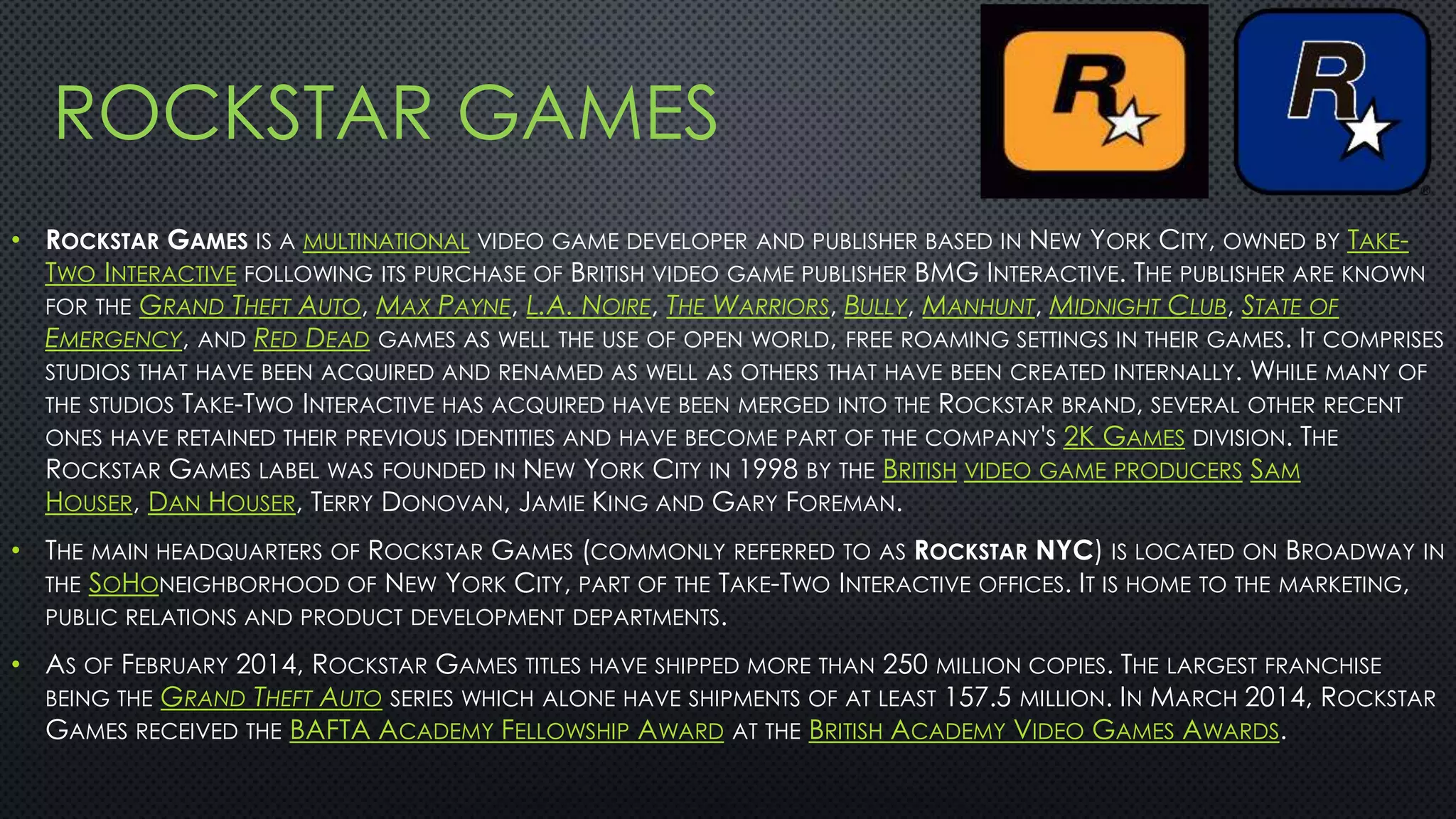 Next generation open world gaming (Latest Games) | PPTX