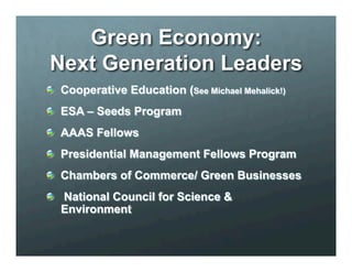 Next generation science careers | PPT