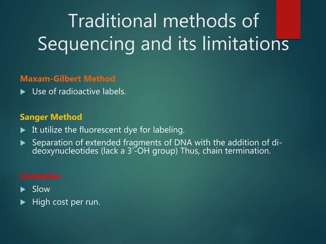 Next generation sequencing | PPT
