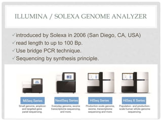 Next generation sequencing | PPT
