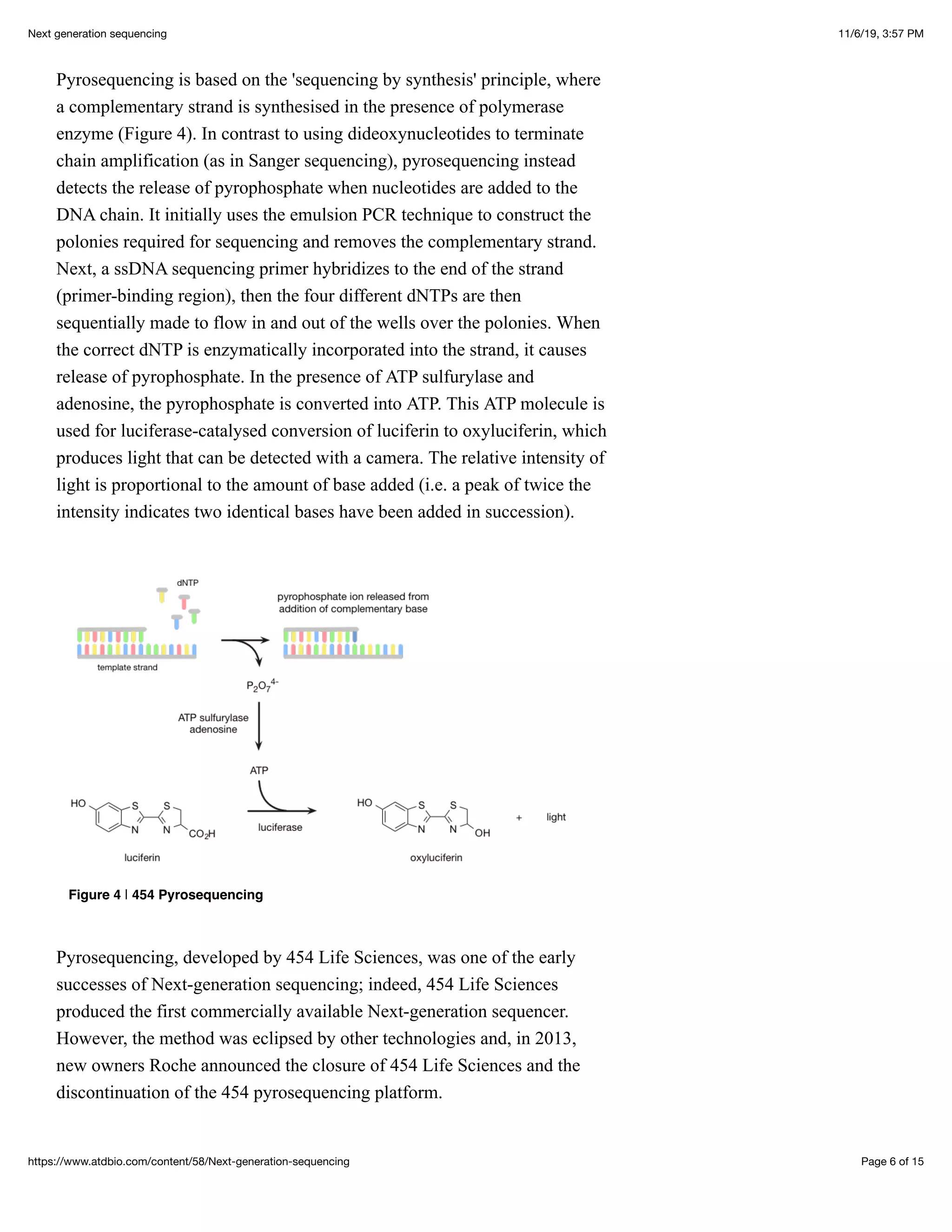Next generation sequencing | PDF