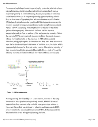 Next generation sequencing | PDF