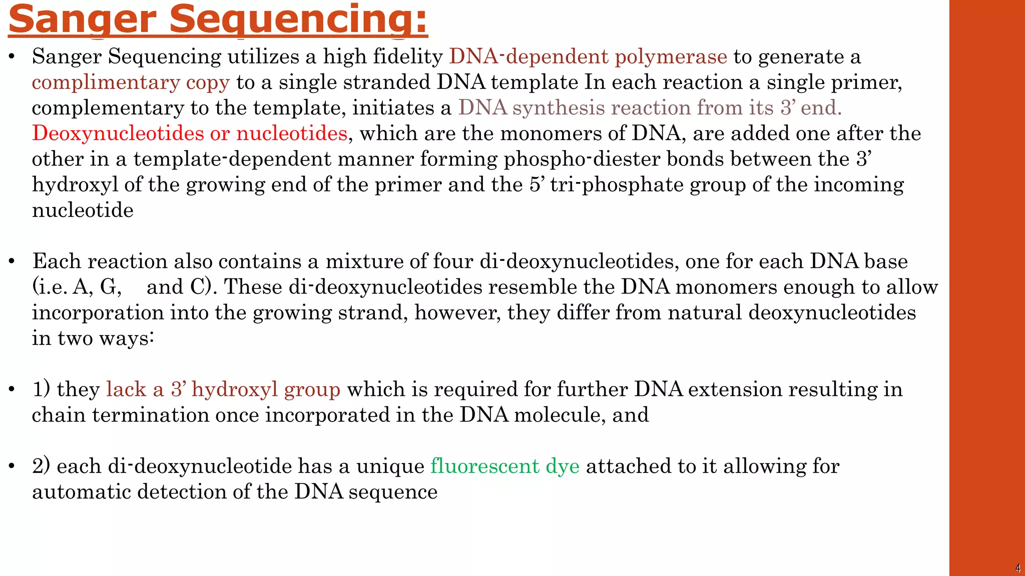 Next generation sequencing | PPTX