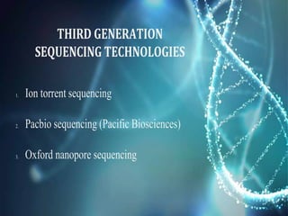 Next Generation Sequencing.pptx important | PPT