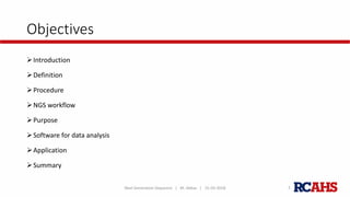 Next generation sequencing by Muhammad Abbas | PPT