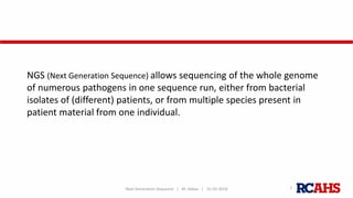 Next generation sequencing by Muhammad Abbas | PPT