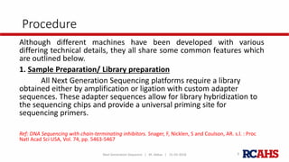 Next generation sequencing by Muhammad Abbas | PPTX