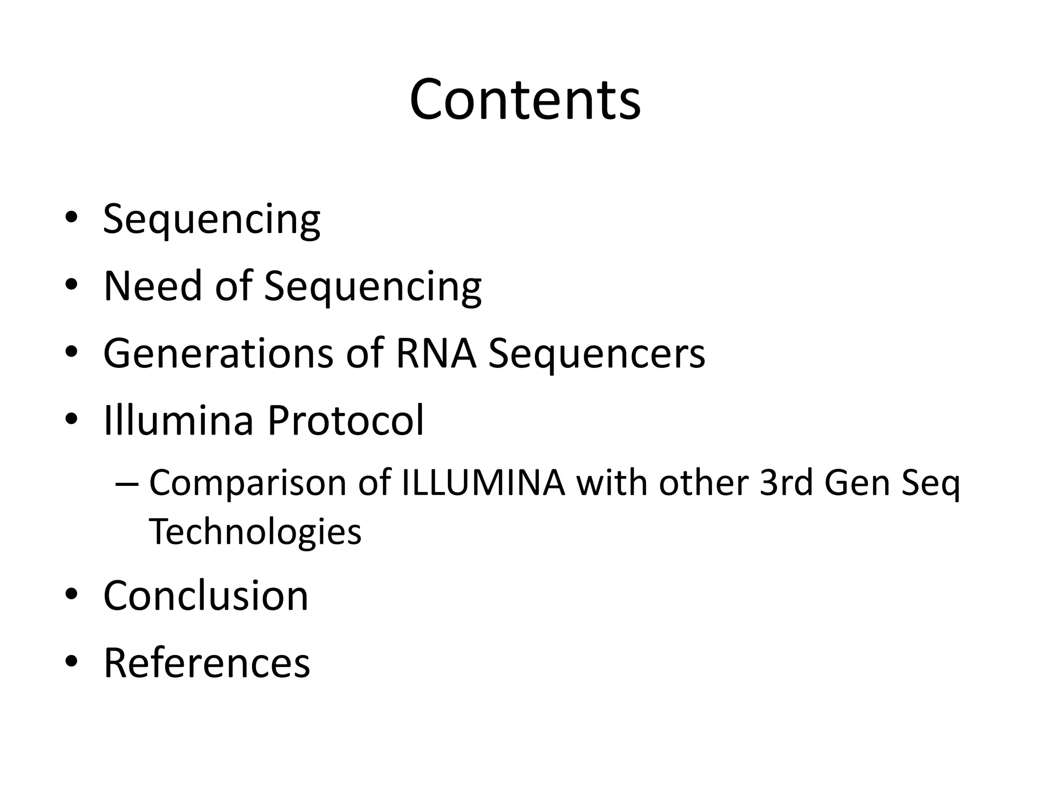 Next generation sequencing methods (final edit) | PPTX