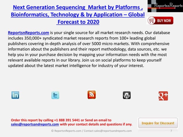 Global Next Generation Sequencing (NGS) Industry By Market Size ...