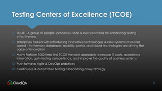 Next generation software testing trends | PPT