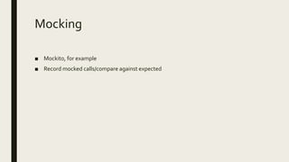 Next generation testing | PPT