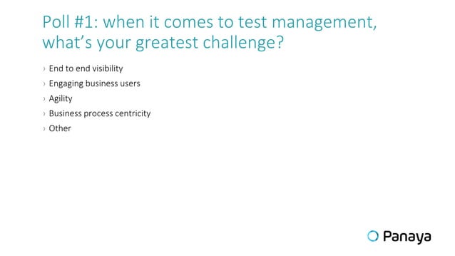 Next generation testing for the agile enterprise | PPT