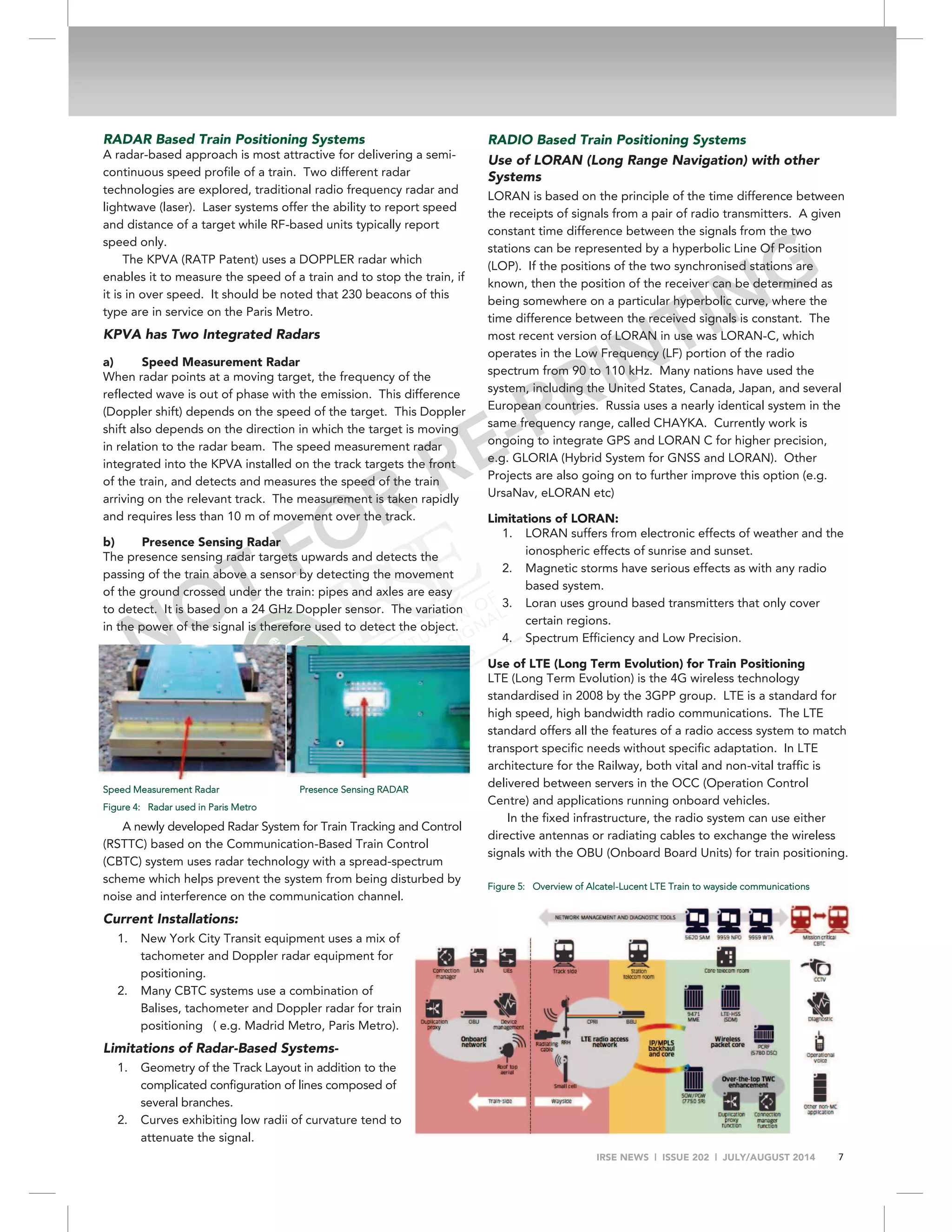 Next generation train positioning system | PDF