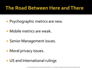 Next Generation Web Analytics | PPT