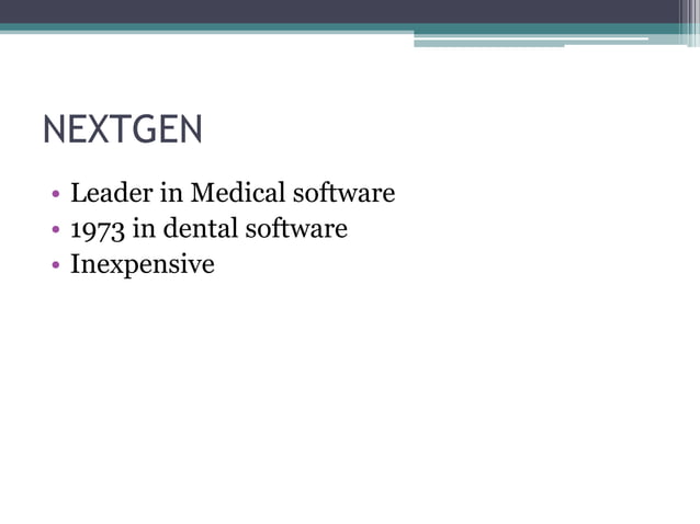 Nextgen healthcare ppt | PPTX | Healthcare Industry | Industries