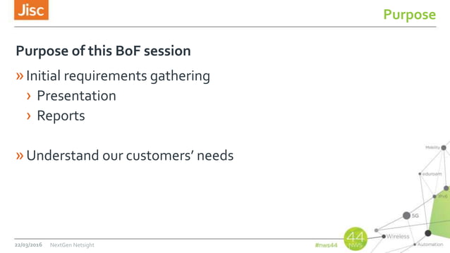 Next gen insight networkshop44 | PPT