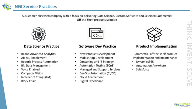 Nextgen invent services slideshare | PPT | Free Download