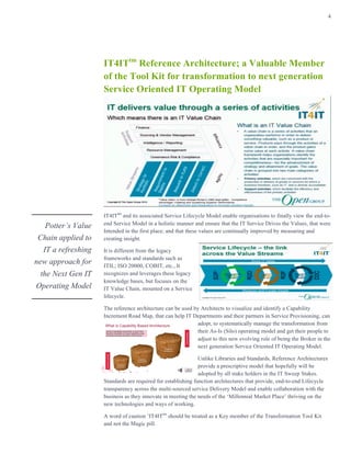 Next Generation IT Operating Models and IT4IT | PDF