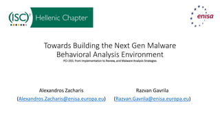 Building next gen malware behavioural analysis environment | PPTX | Operating Systems | Computer ...