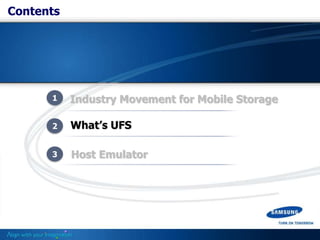 Q4.11: Next Gen Mobile Storage – UFS | PDF