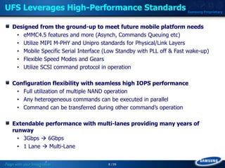 Q4.11: Next Gen Mobile Storage – UFS | PDF