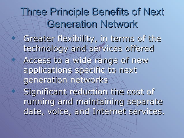 Next Generation Network | PPT