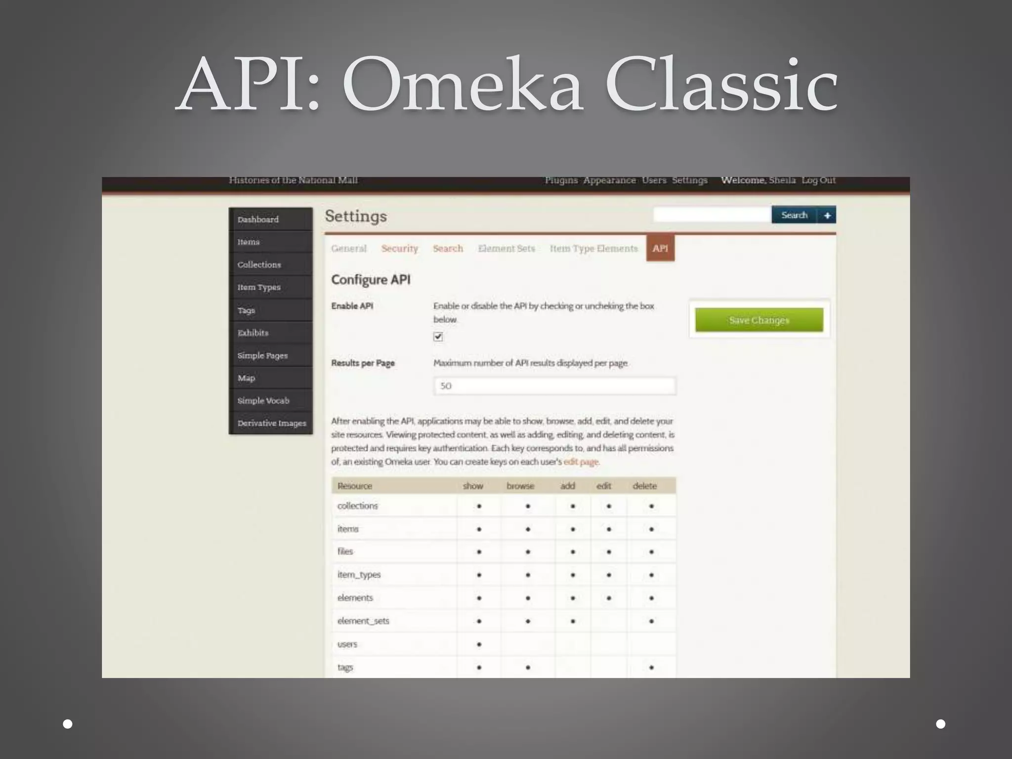 Next Gen Omeka | PPTX