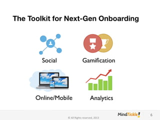 Next Generation Onboarding - Social, Gamified and Mobile | PDF
