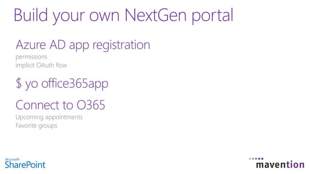 NextGen Portal for Your Organization | PPTX