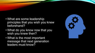 NEXT GENERATION LEADER | PPTX