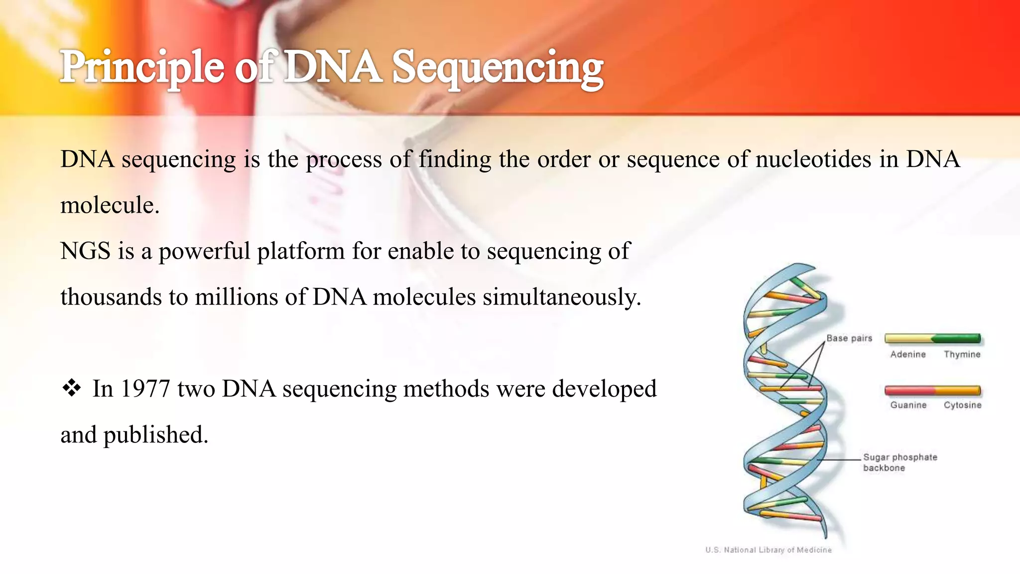 Next Generation Sequencing Pptx Chemistry Science