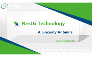 NextG M2M 4G antenna cable connector | PPT
