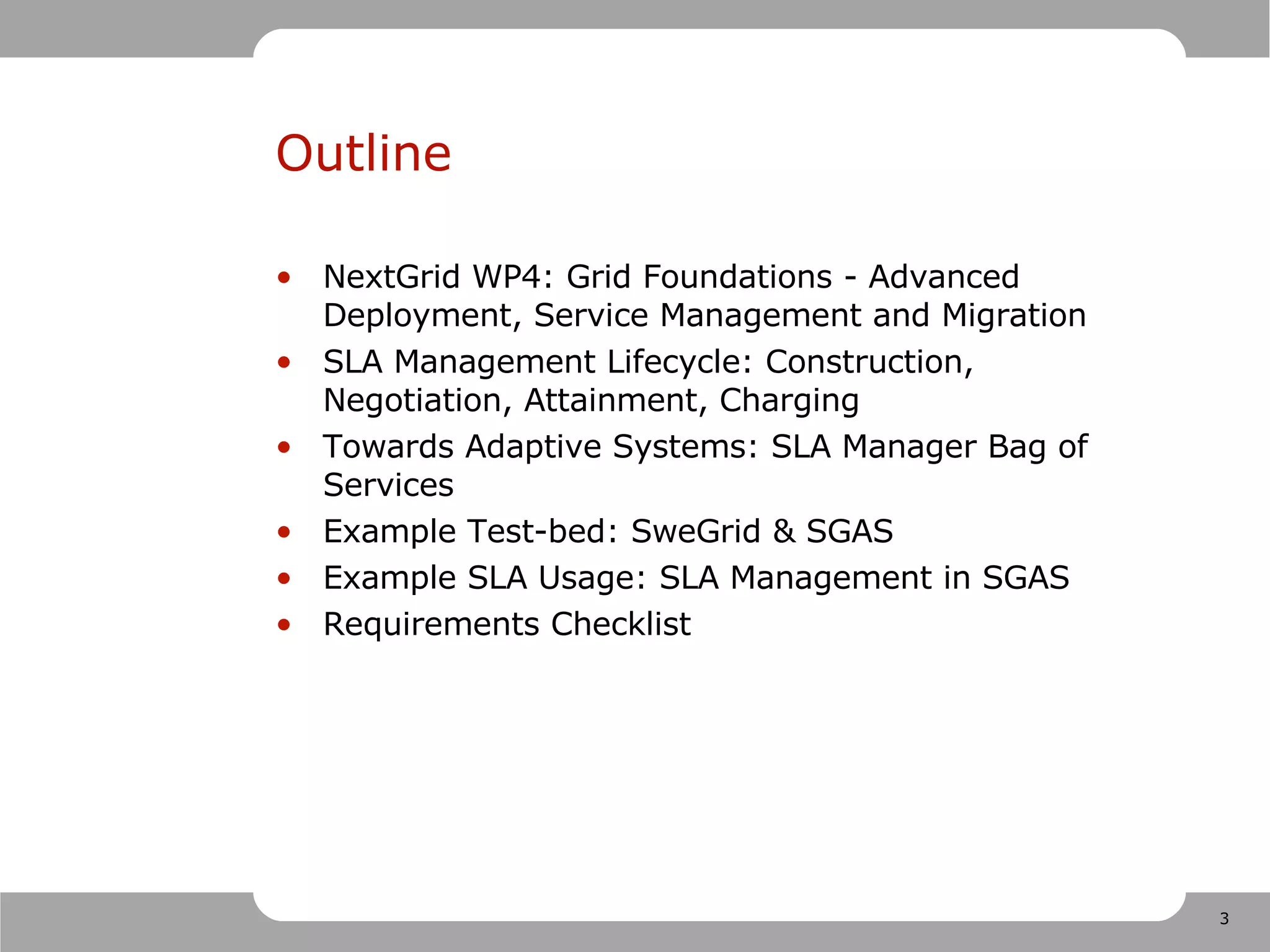 Next Grid Sla Req | PPT