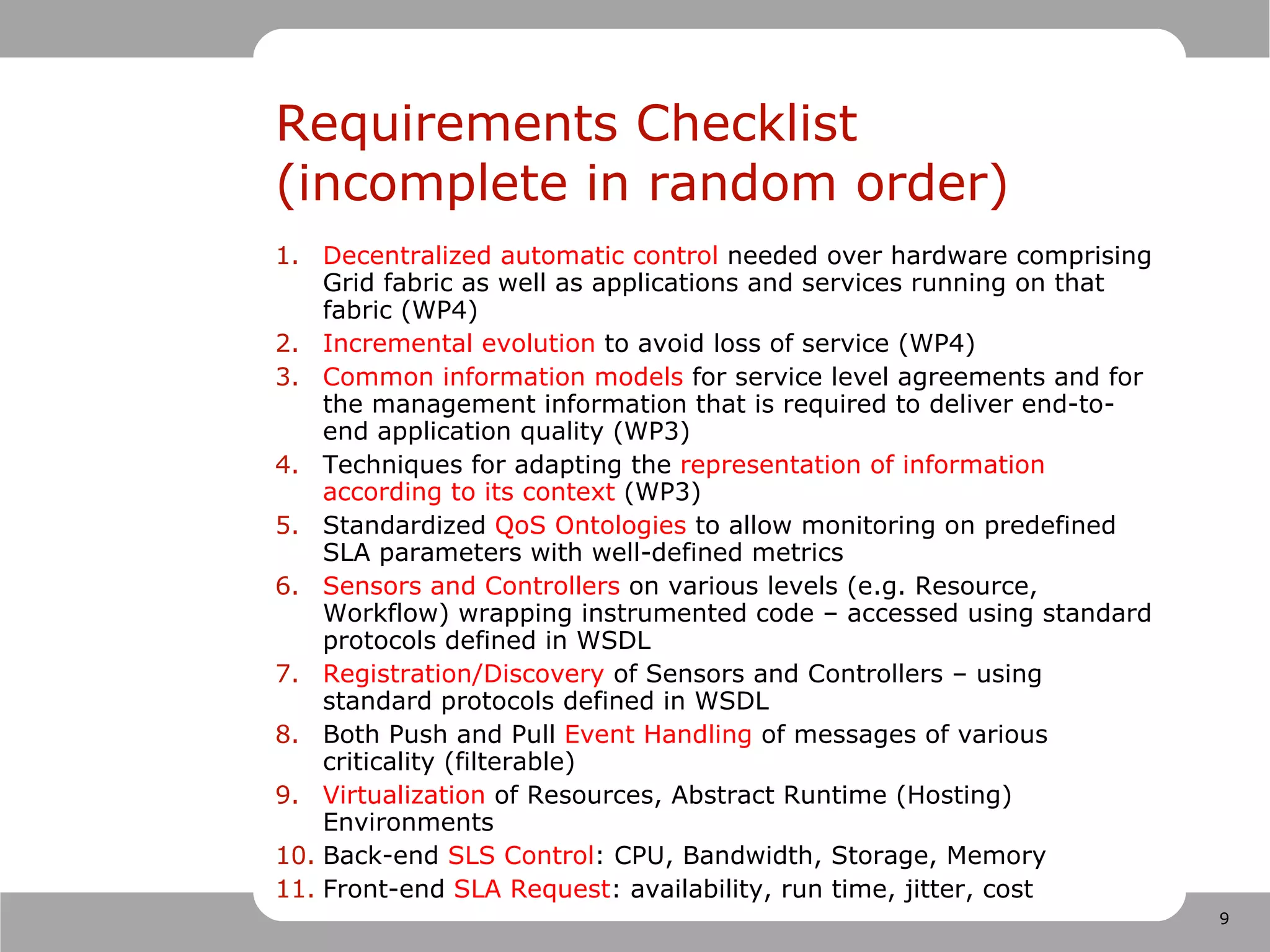 Next Grid Sla Req | PPT