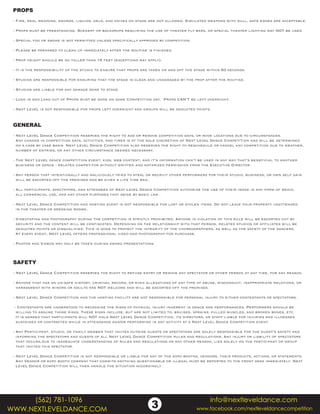 NEXT LEVEL DANCE COMPETITION 2014 RULES | PDF