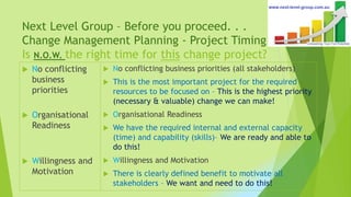 A Proven Process & Framework to Manage Your Change Project | PPT