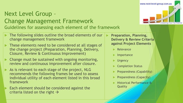 A Proven Process & Framework to Manage Your Change Project | PPT