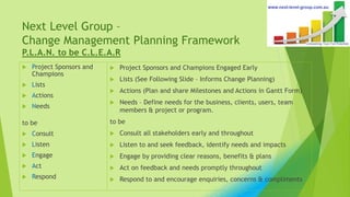 A Proven Process & Framework to Manage Your Change Project | PPT
