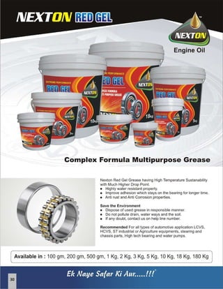 Nexton Lubricants, Surat, Engine Lubricants | PDF
