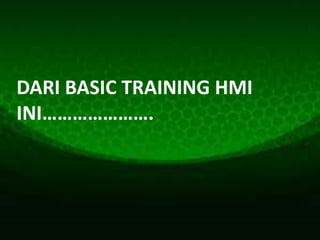 BASIC TRAINING | PPT
