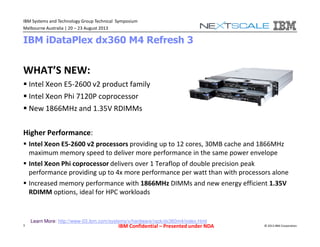 NeXtScale HPC seminar | PPT