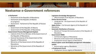 Integrated Legislative Information System | Nextsense | PPT