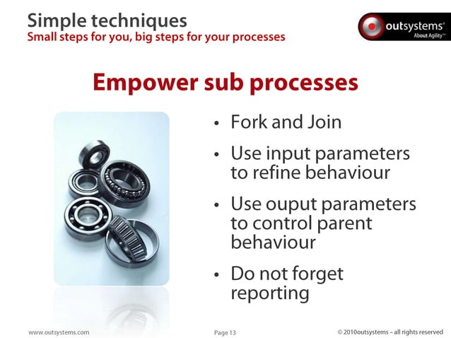 BPM Patterns & Best Practices with OutSystems BPT | PPT