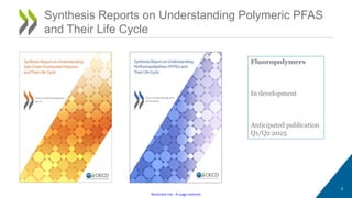 Next steps of polymeric PFAS at the OECD and summary of past work on ...